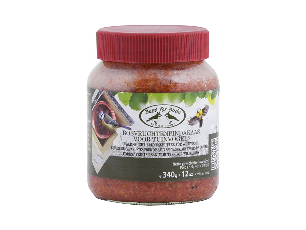 Esschert Design bosvruchtenpindakaas voor tuinvogels - Esschert Design ...